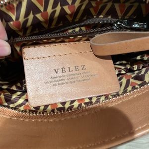 Velez | Bags | Velez Brown Leather Crossbody | Poshmark